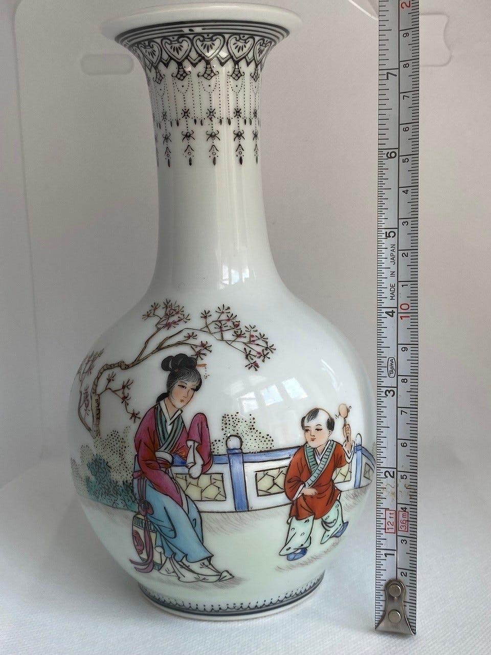 Kinesisk porcelæn, lille vase, | DBA