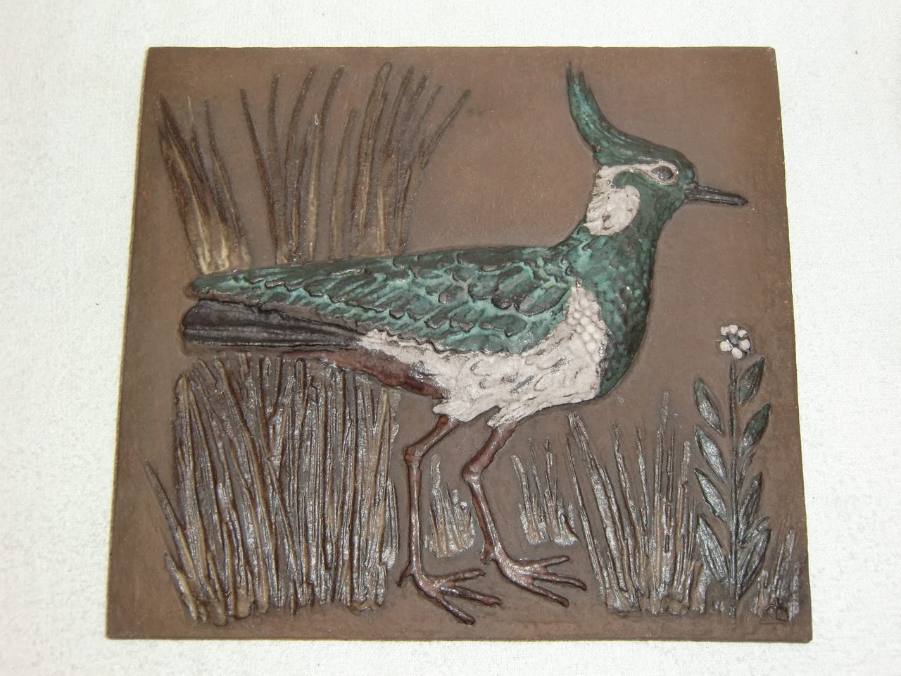 Knabstrup Keramik , væg relief med Vibe | DBA