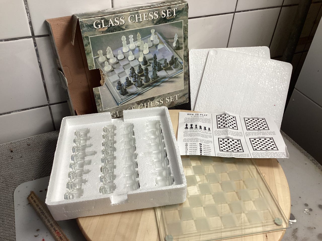 Skak spil i glas | DBA