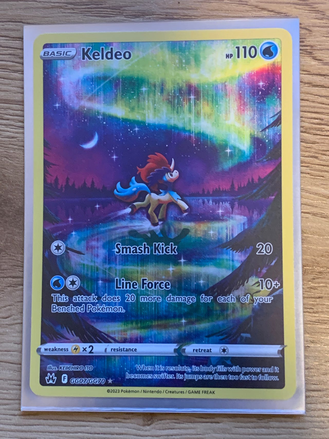 Keldeo (Holo) - GG07/GG70 | DBA