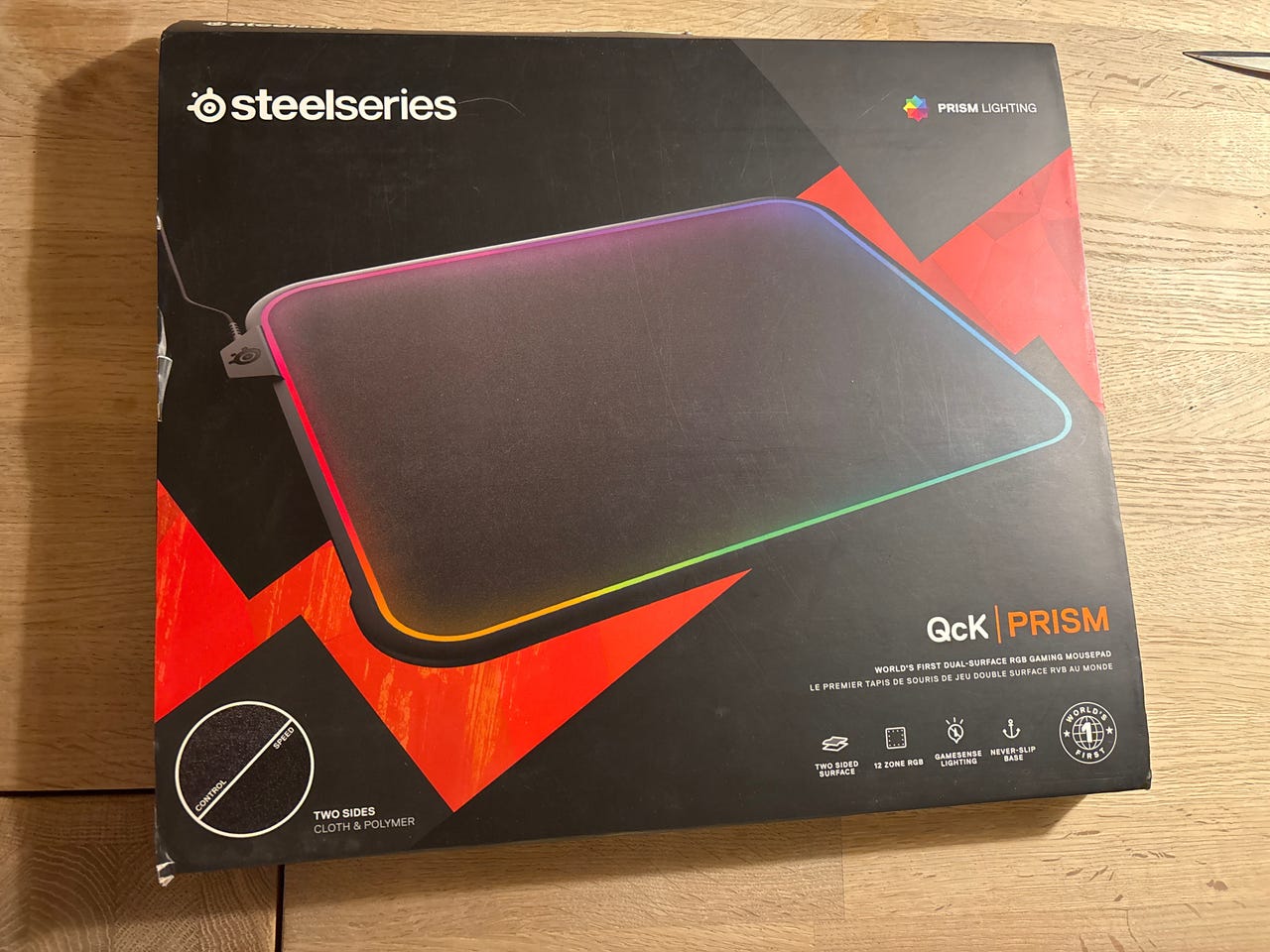 Steel series dual surface RGB gaming mousepad | DBA