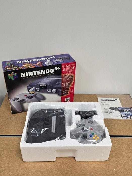 Nintendo - Nintendo 64 - Extremely rare N64 MARIO PAK Edition Rare Hard ...
