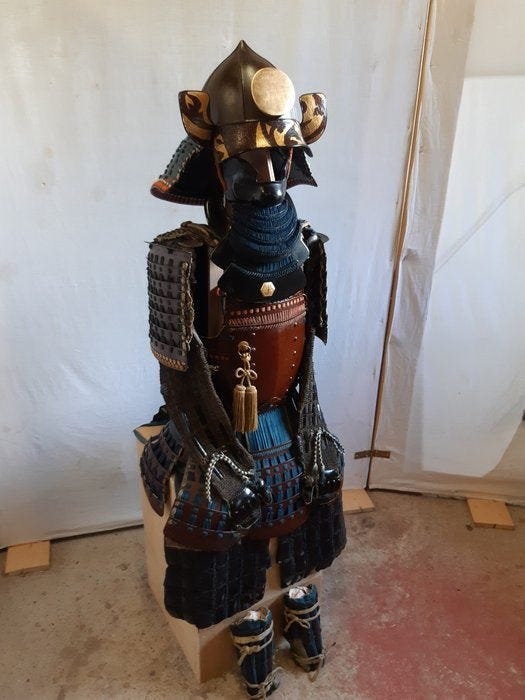 Rustning - Japan - 1550-1600 Azuchi-Momoyama-perioden (1573-1603) | DBA