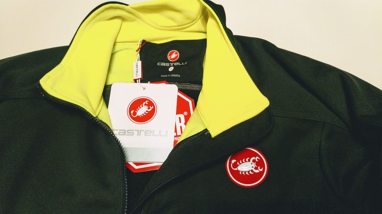 Castelli sort jakke, størrelse M | DBA