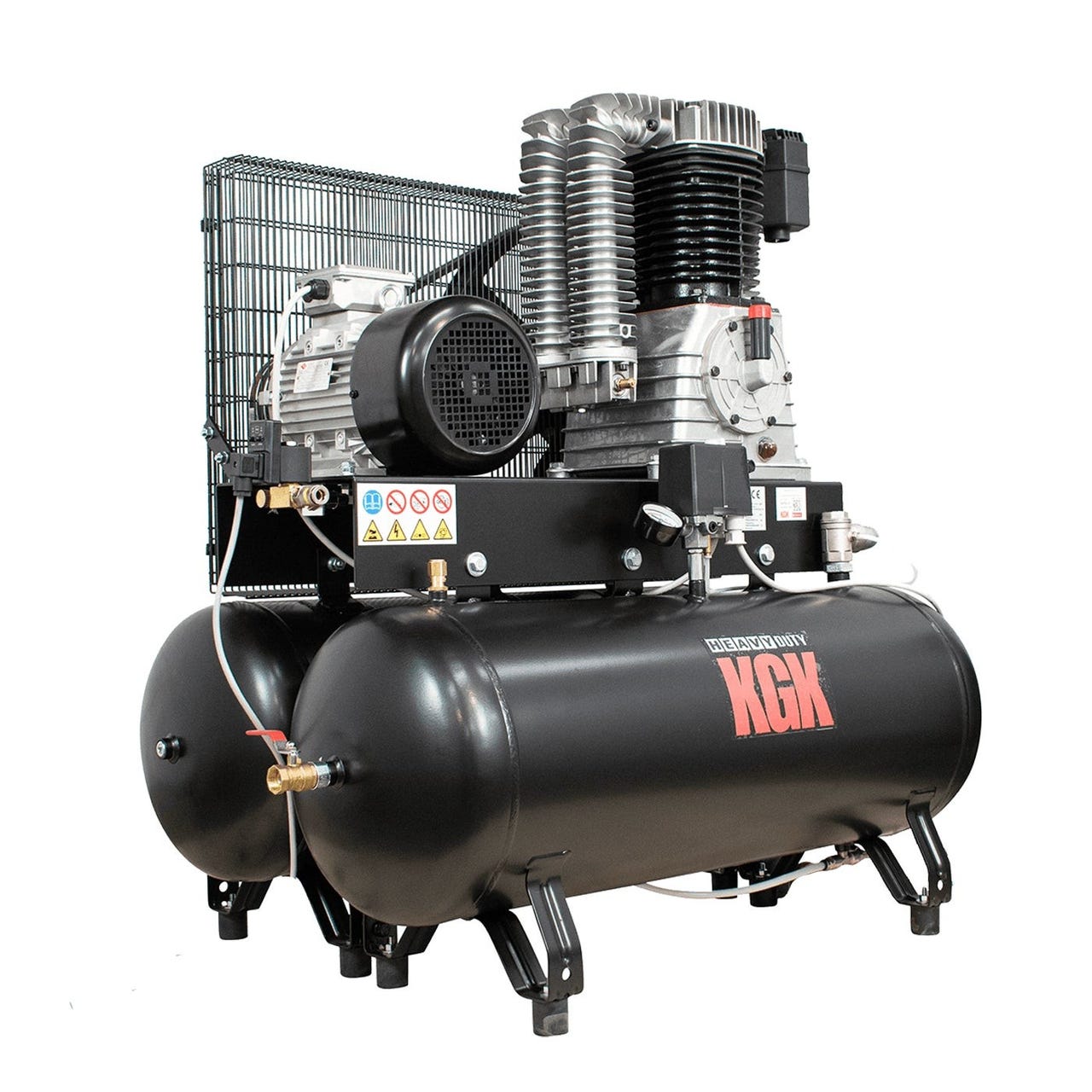 KGK kompressor 7,5 hk - 180 L (2x90L) | DBA