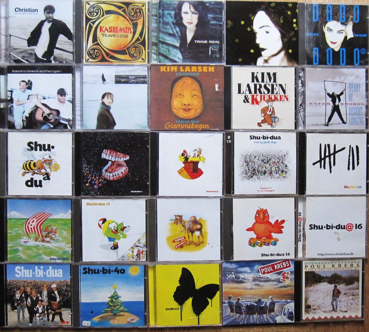 Danske kunstnere - 25 cd'er | DBA