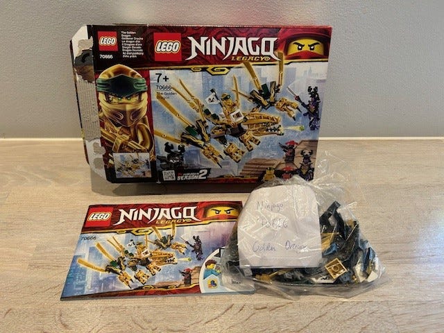 Lego Ninjago 70666 - The Golden Dragon | DBA