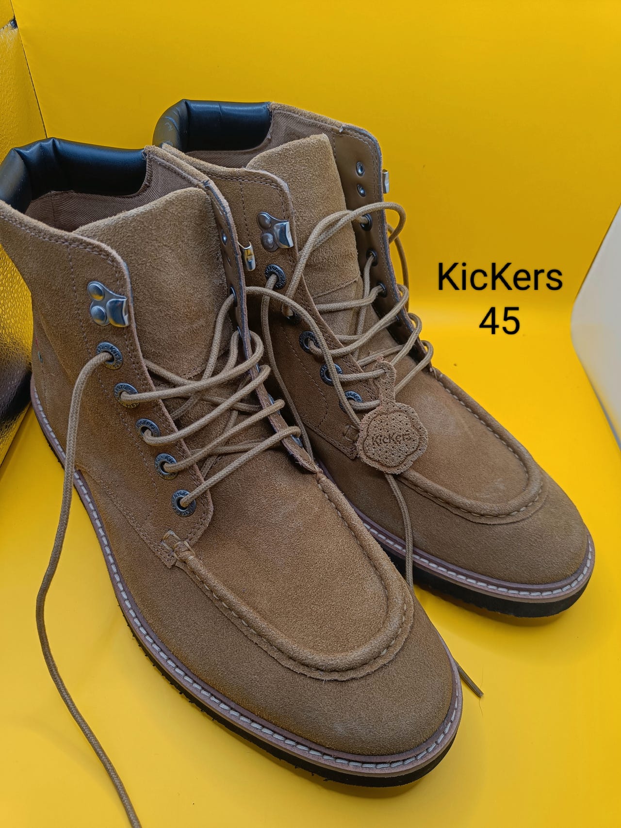 KicKers ny Ruskin læder sko 45str | DBA