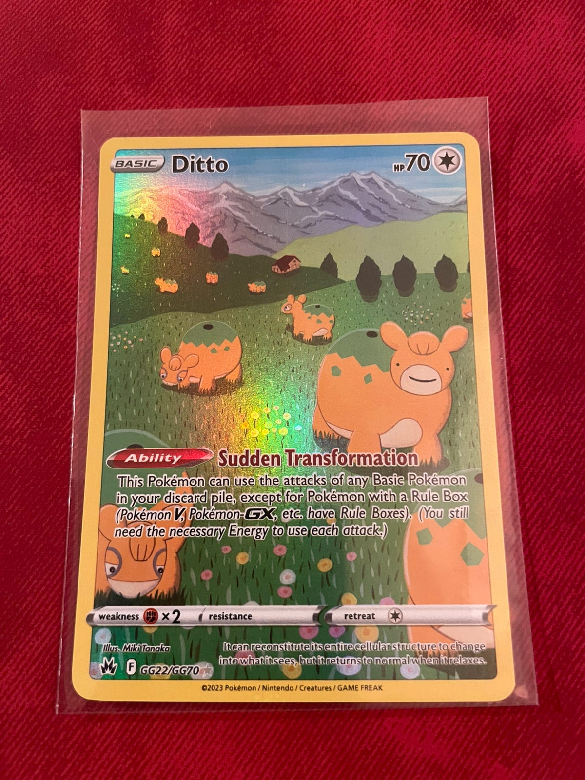 Pokemon kort - Ditto GG 22 | DBA