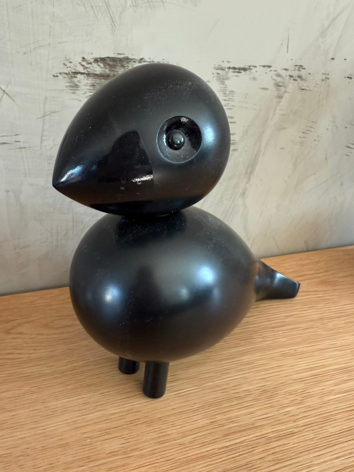 Kay Bojesen stor sort ravn | DBA