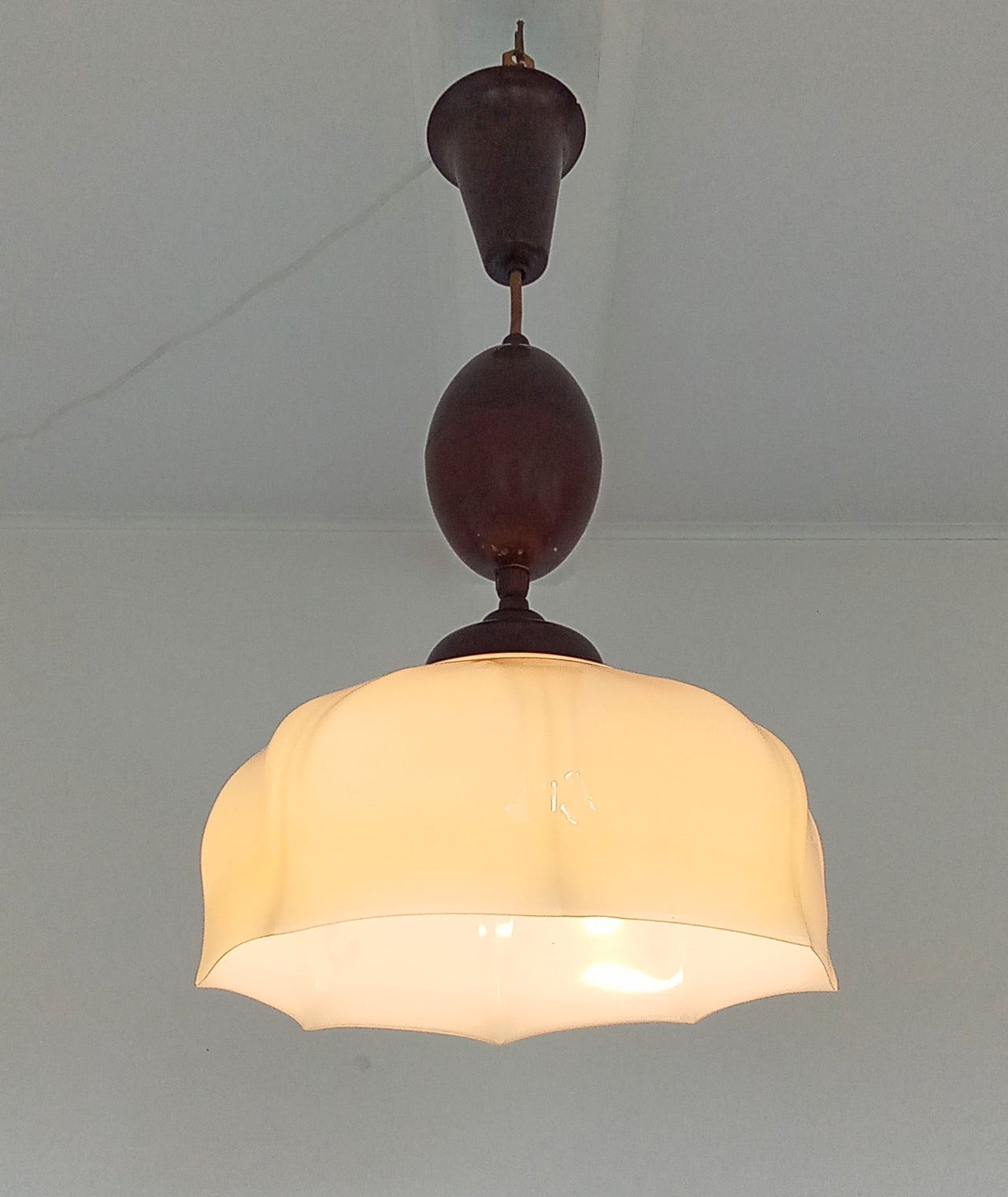 Art Deco glas pendel | DBA