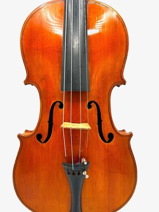 Labelled Ewald Bruckner - 4/4 - - Violin - Tyskland | DBA