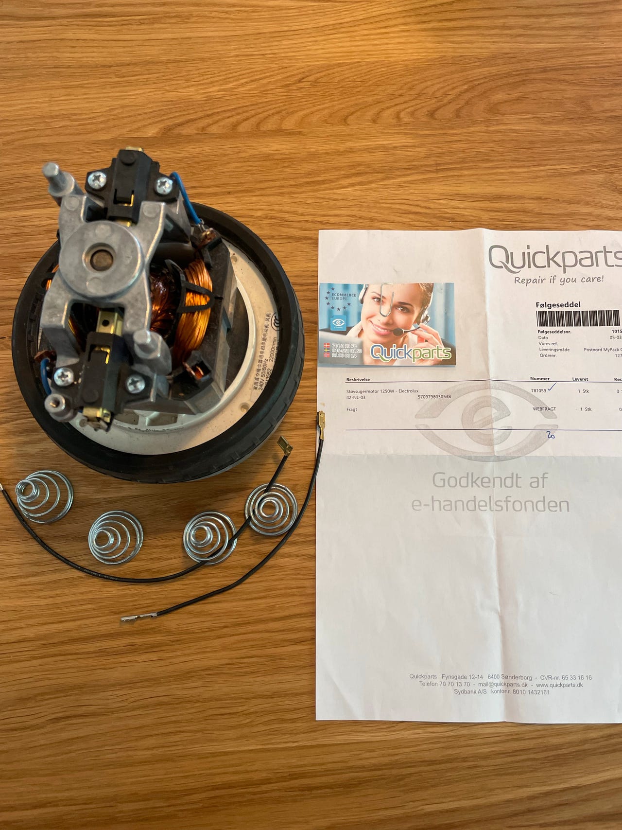 Motor til støvsuger | DBA