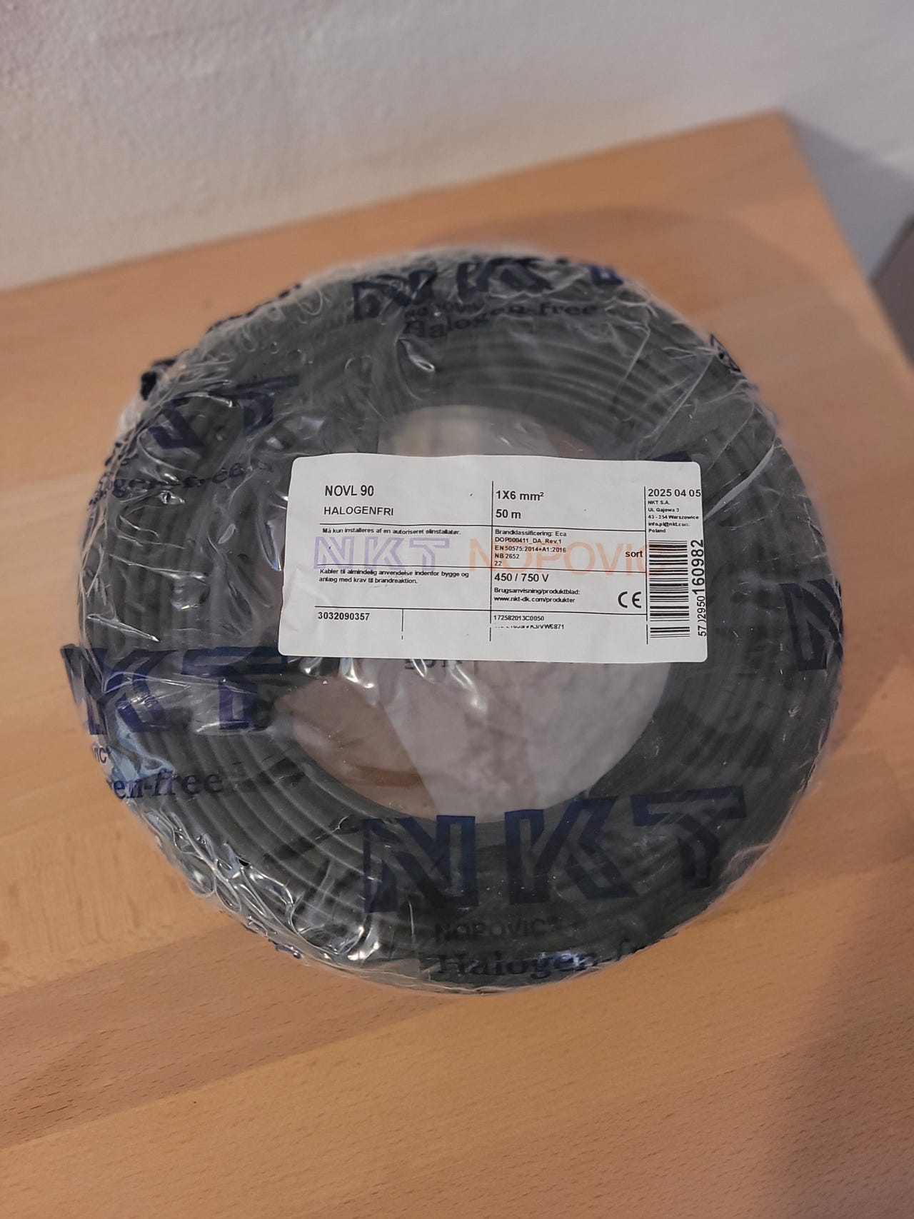 NKT ledning 1x6mm2 | DBA