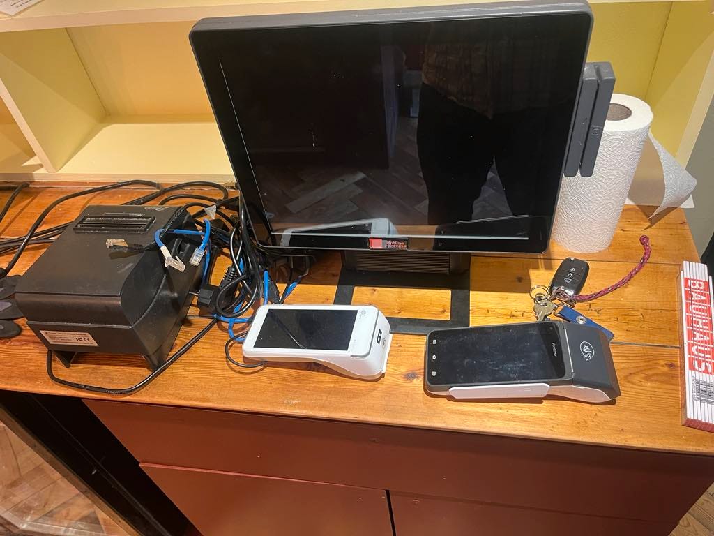 Online Pos system - Bonprinter - 2 dankort terminaler | DBA