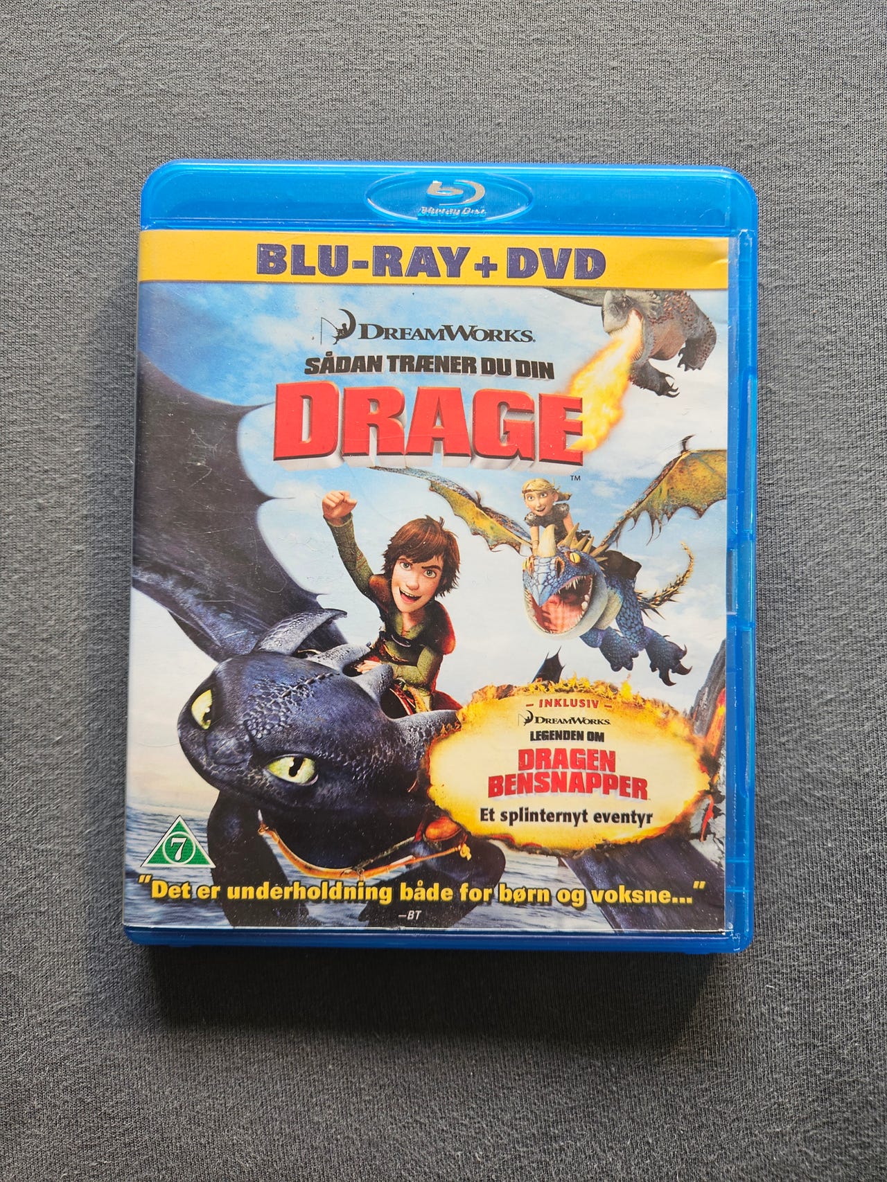 Sådan Træner Du Din Drage Blu-ray | DBA