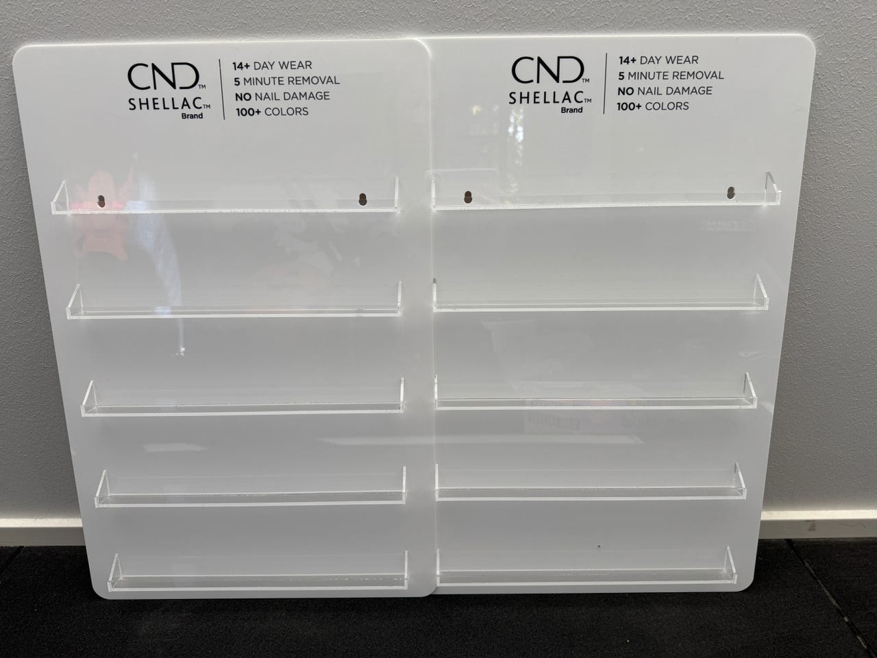 Shellac Wall Rack i hvid | DBA