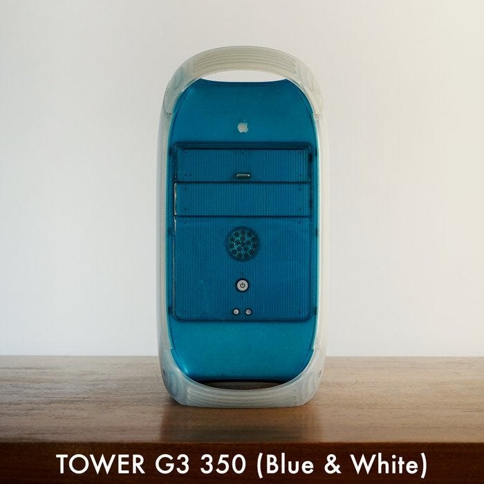 Apple Power Macintosh G3 350 (Blue & White) - Macintosh - Med ...