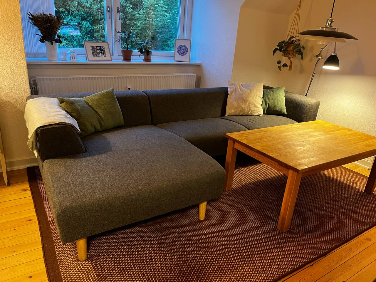 Bolia sofa i uld med dobbelt chaiselong | DBA