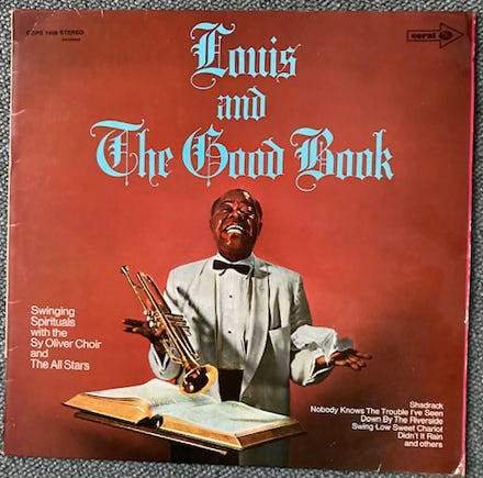 LP, Louis Armstrong And The All Stars: Louis And The Good Book | DBA