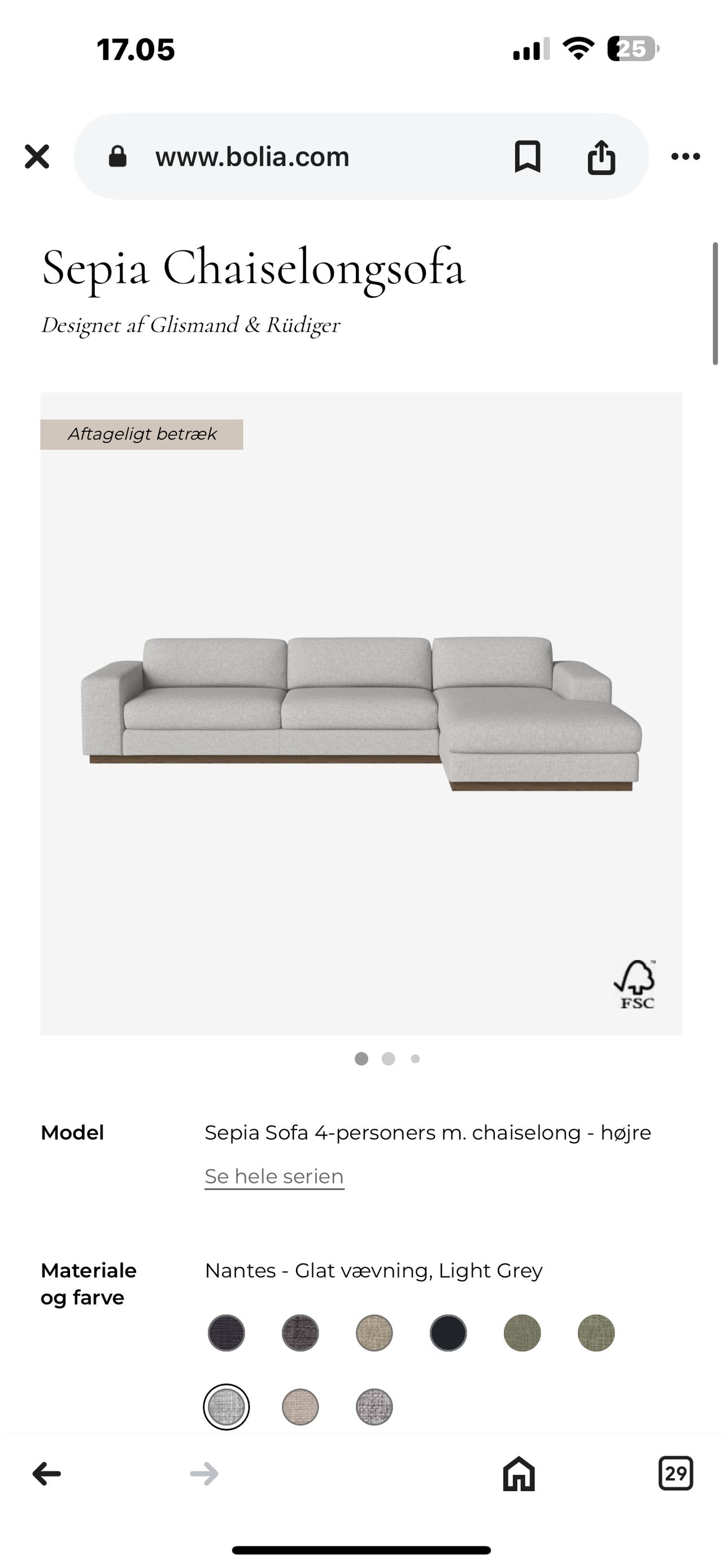 BOLIA Sepia Sofa | DBA