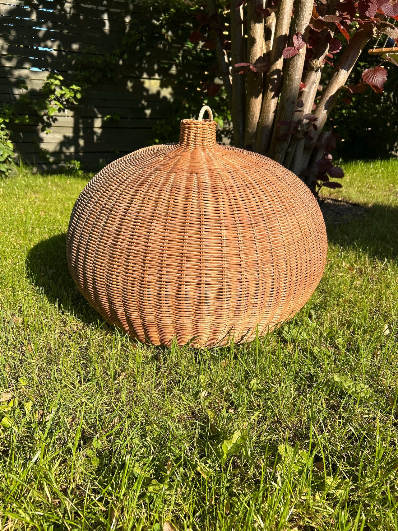 Rattan lampe / pendel | DBA