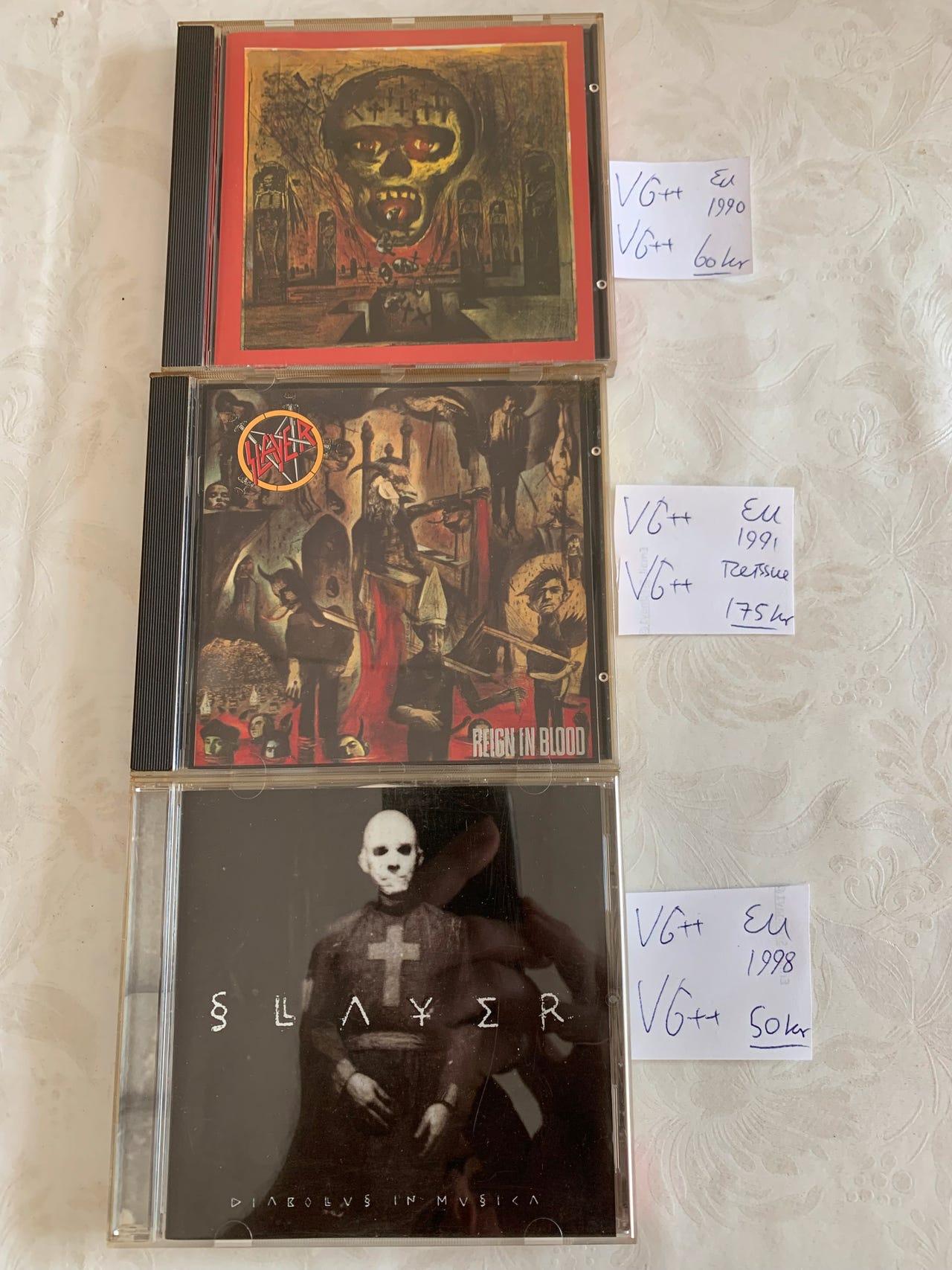 Slayer cd’er | DBA