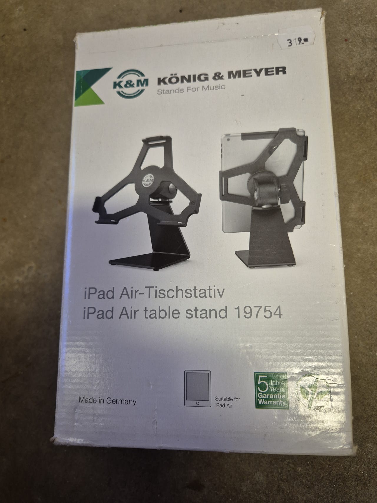 Bordstativ til iPad Air | DBA