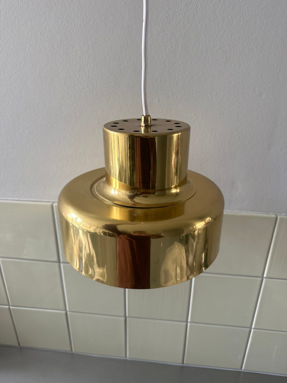 Flot messinglampe | DBA