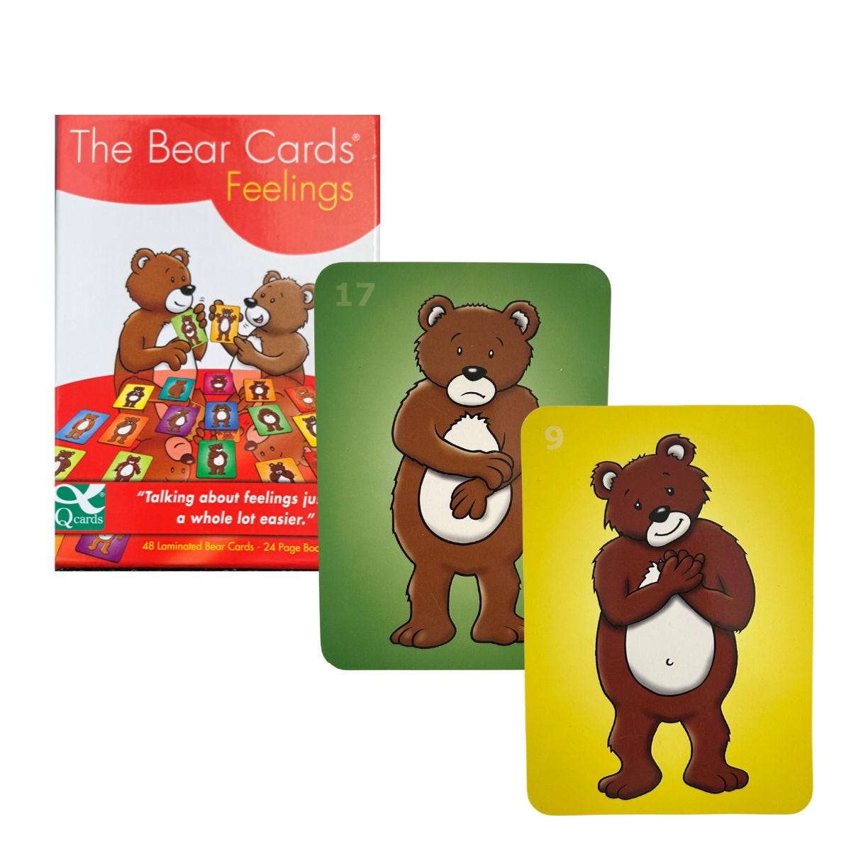 Bamsekort (The Bear Cards) – Følelseskort til børn og voksne | DBA