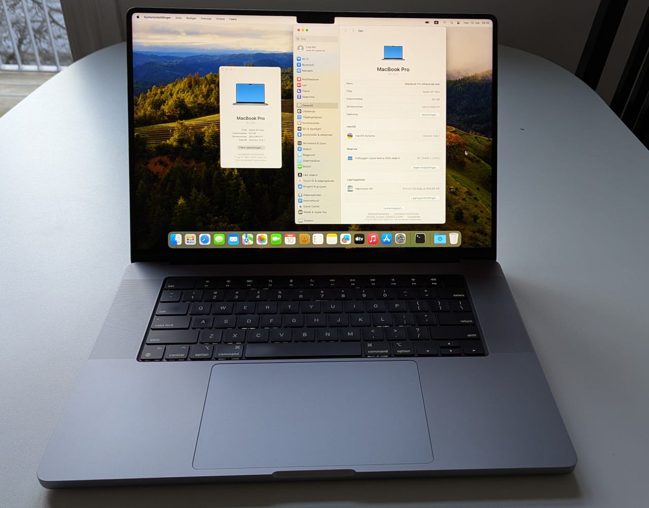 MacBook Pro 16" M1 Max 64GB RAM 1 TB SSD 2021 | DBA