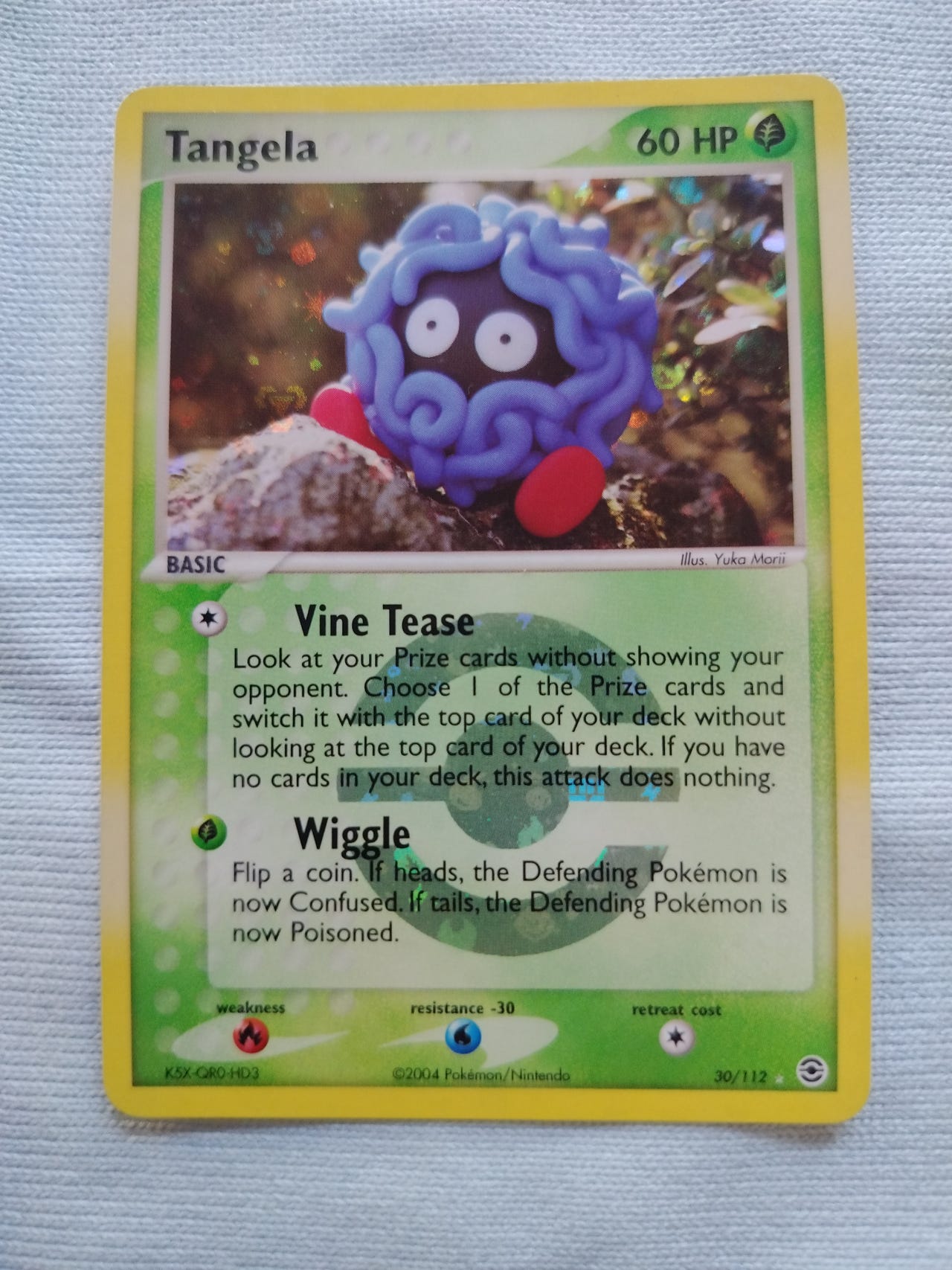 Pokemonkort, Tangela reverse holo 30/112 | DBA