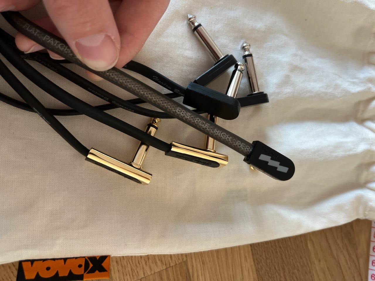 EBS High Perf patch cable, Harley Benton, for pedalboard | DBA