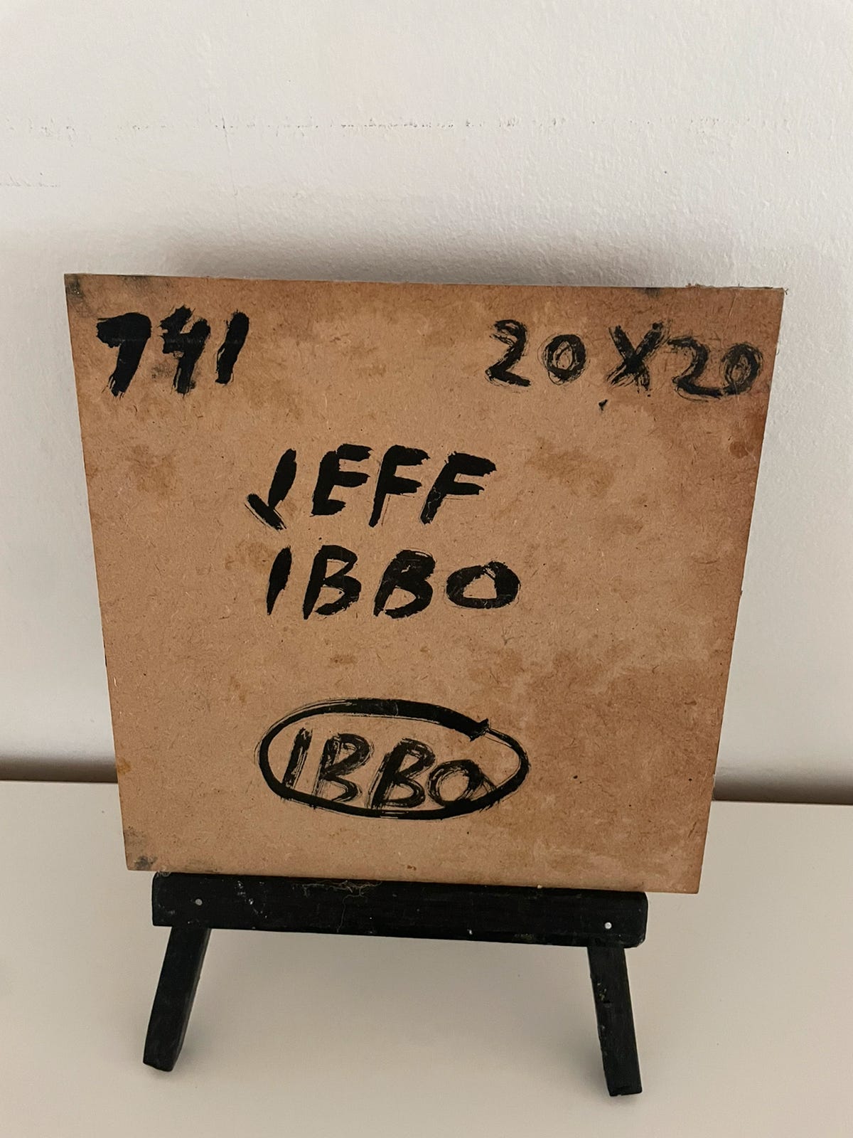 Maleri - jeff Ibbo - signeret | DBA
