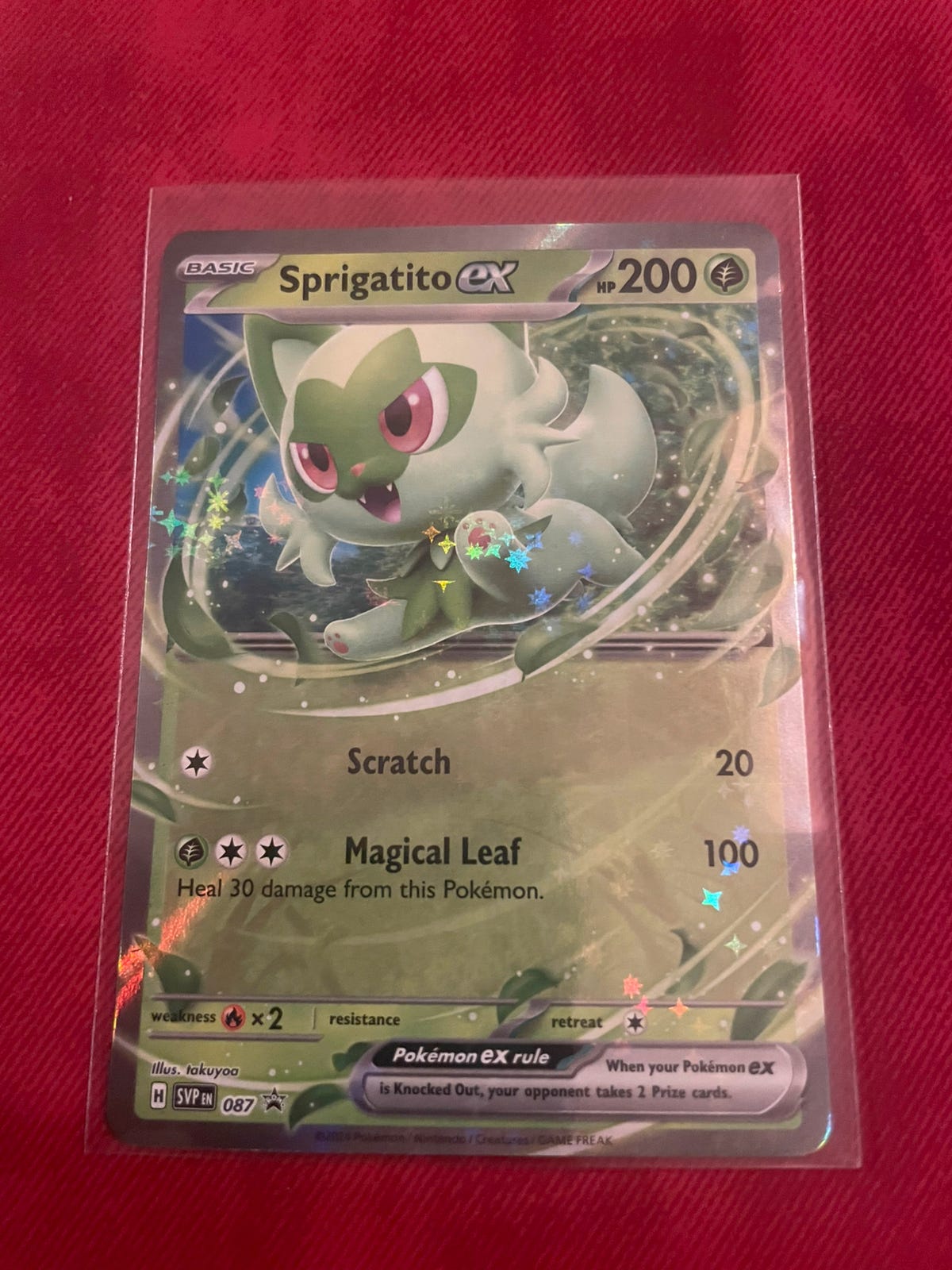 Pokemon kort - Sprigatito ex | DBA