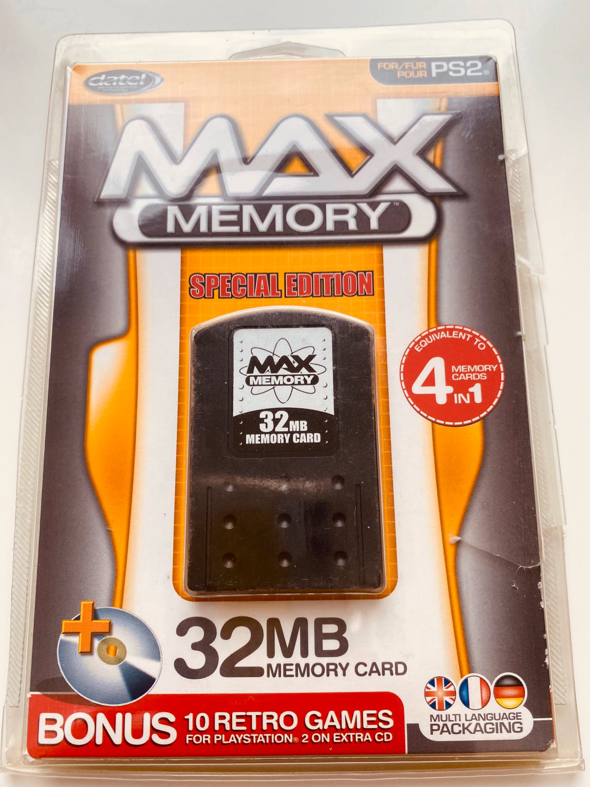 PS2 memory kort 32 MB | DBA