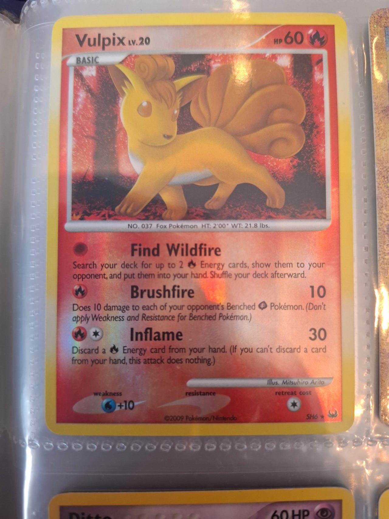 Pokemon kort Vulpix #SH6 Pokémon Platinum | DBA