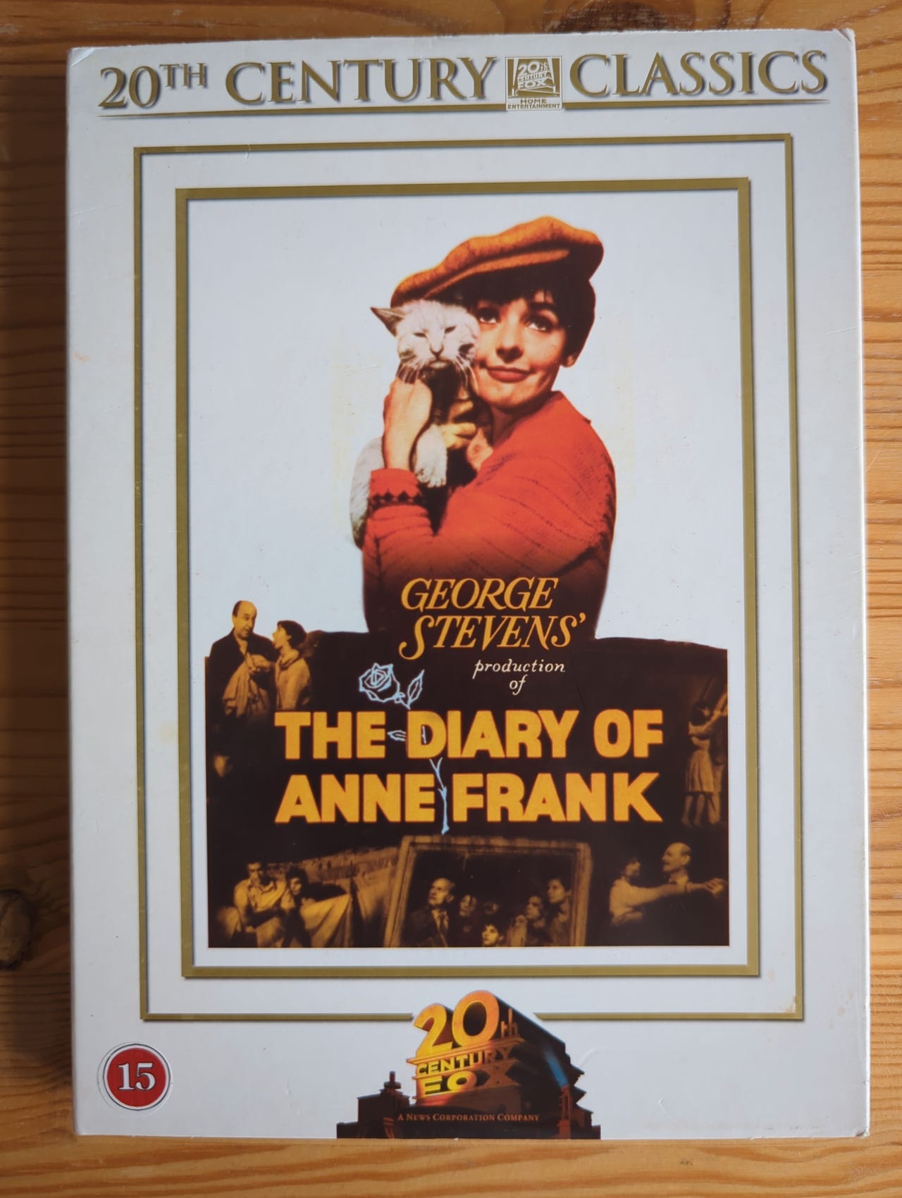 The Diary of Anne Frank (DVD, 1959 – 20th Century Classics slipcase) | DBA