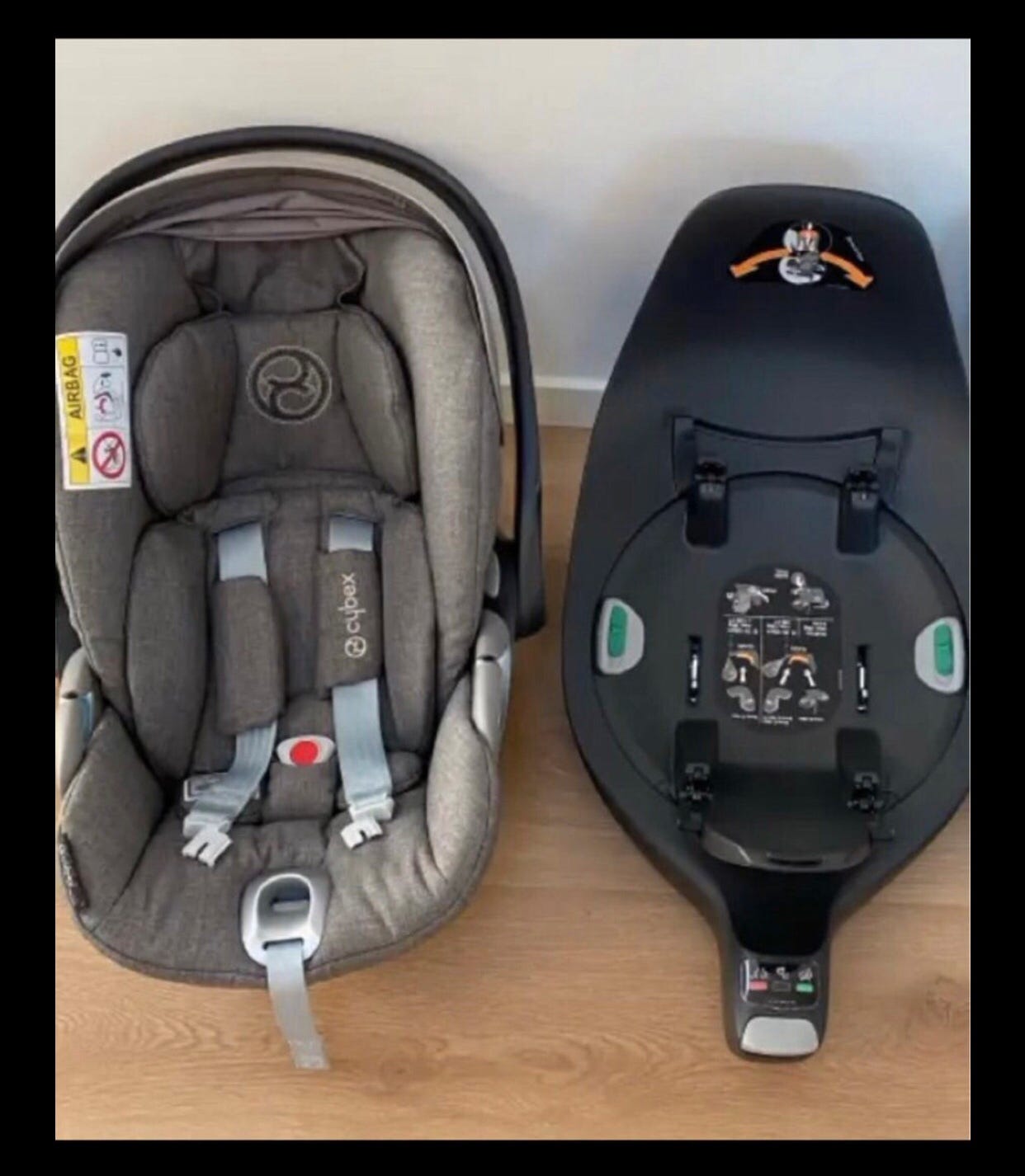 Autostol, op til 13 kg , Cybex Cloud Z+ med drejebase Z, 2sæt, næsten ...