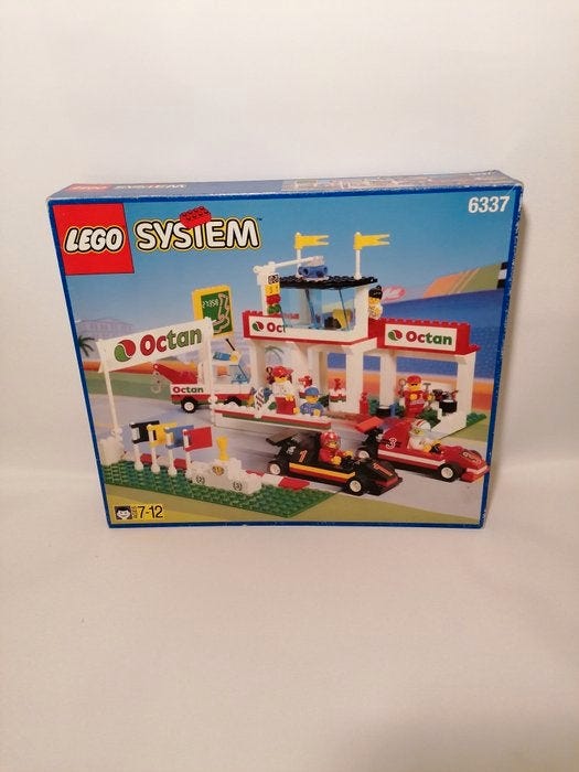 Lego - lego system 6337 Fast Track Finish met doos uit 1996! | DBA