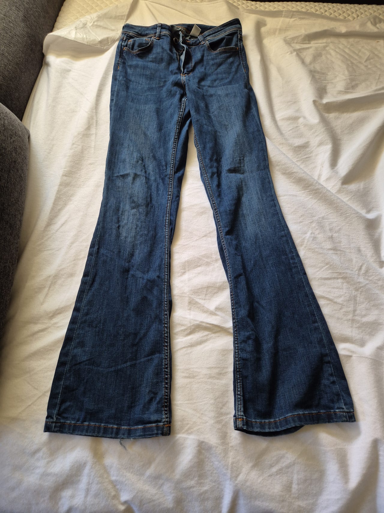 Jeans med svaj str 38 | DBA