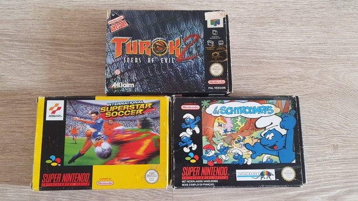 Snes - Nintendo 64 - Selling these SNES and N64 games All Original ...