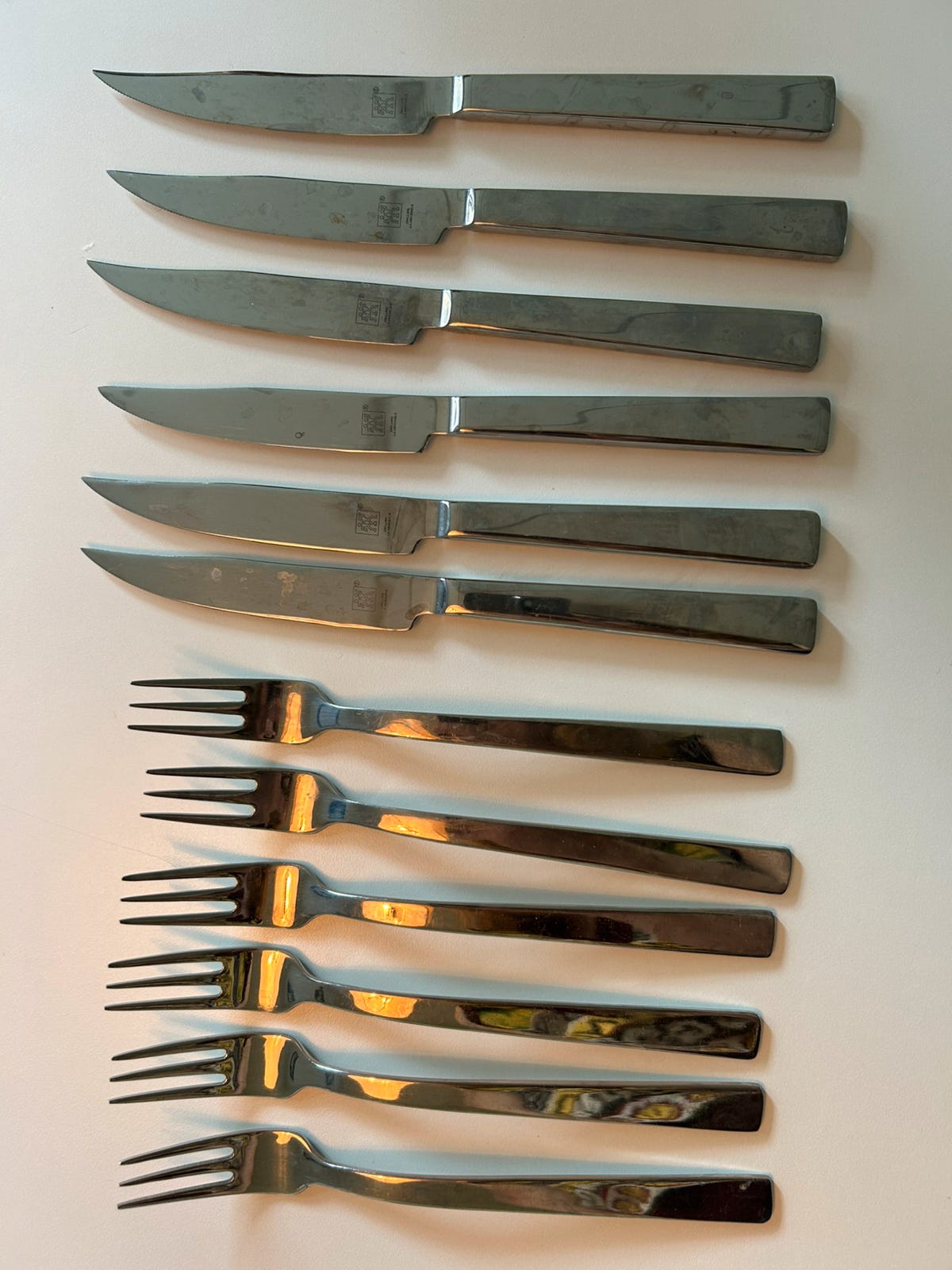 Zwilling bestik - stål - 6 stk | DBA