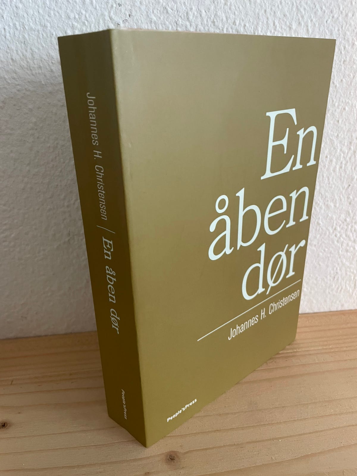 Johannes H. Christensen - En åben dør | DBA