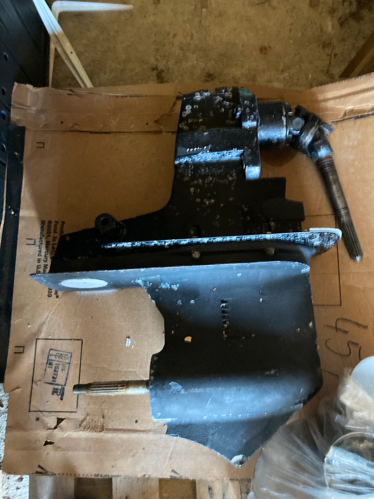 Mercruiser drev alpha one gen 2. 1.81, Mercruiser | DBA