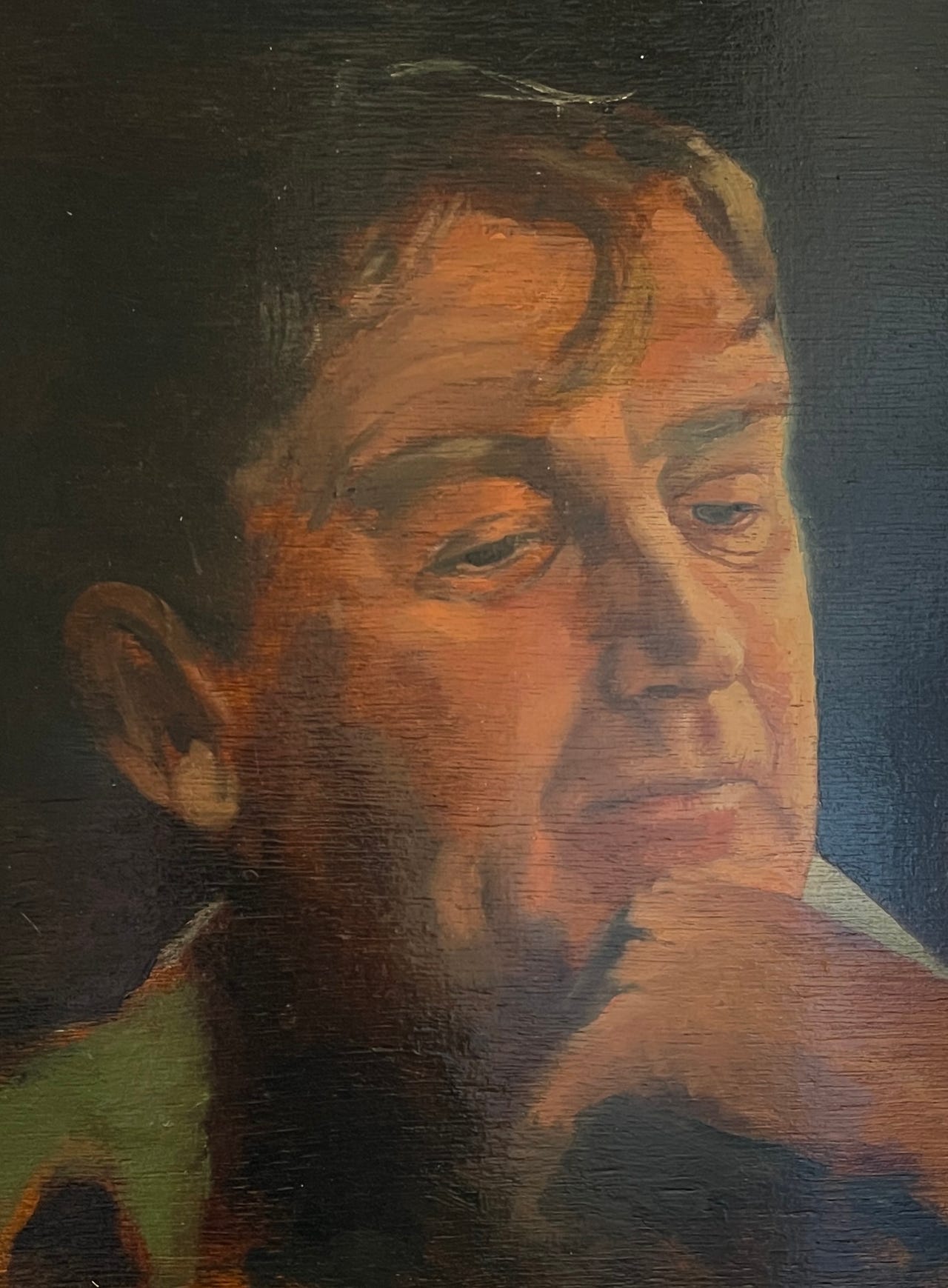 Gary Dinnage f.1957. Portræt af Lew Hoad. | DBA