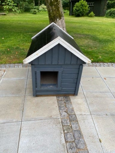 Isoleret hundehus til stor/mellem str hund | DBA