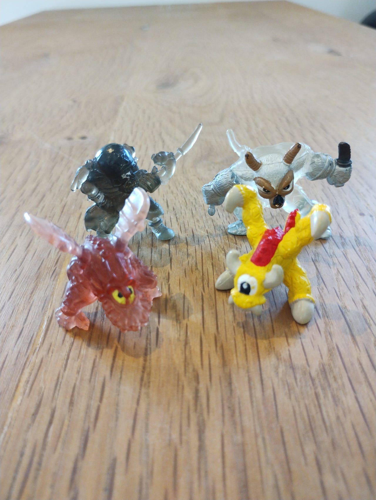 4 stk Gamoja figurer spil (2006 Genie Toys) | DBA