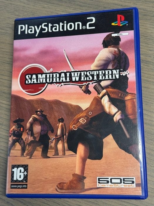 Sony - Playstation 2 (PS2) - Very Rare game Samurai Western with ...