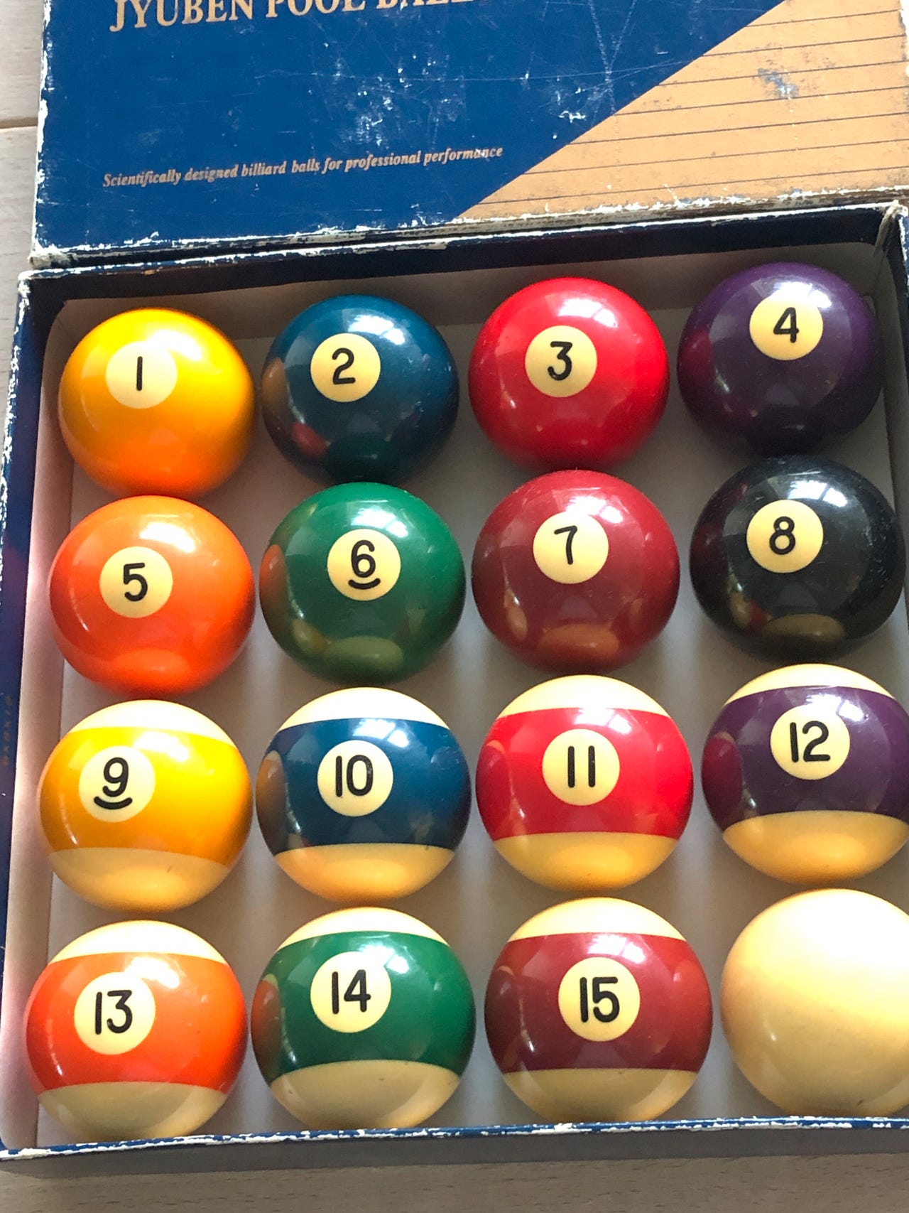 Vintage Jyuben Poll Baller Super Professionel Balls | DBA